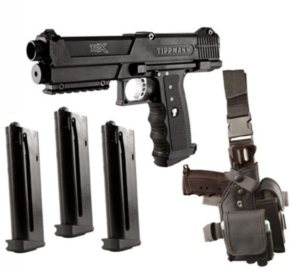 Tippmann TiPX Paintball Pistol Deluxe Kit – BNT Factory Outlet